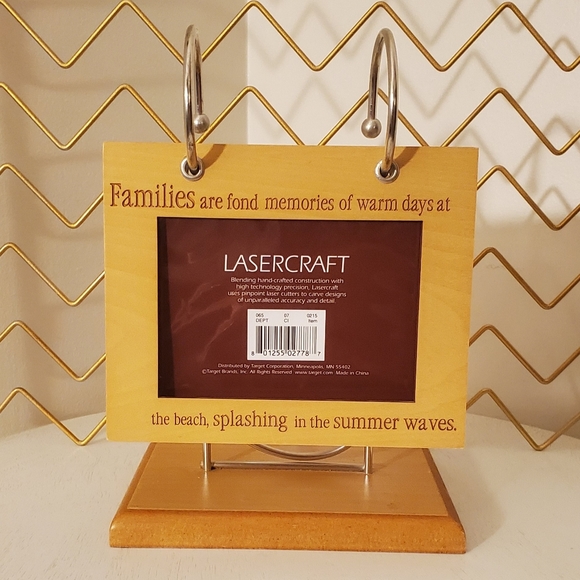 Target | Accents | Vintage Good Times Photo Recipe Flip Display ...